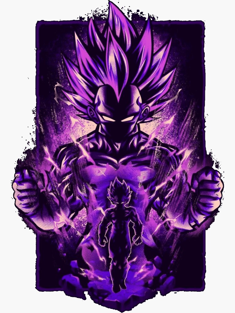"Vegeta ultra ego" Sticker for Sale by BATIF-X7 | Redbubble