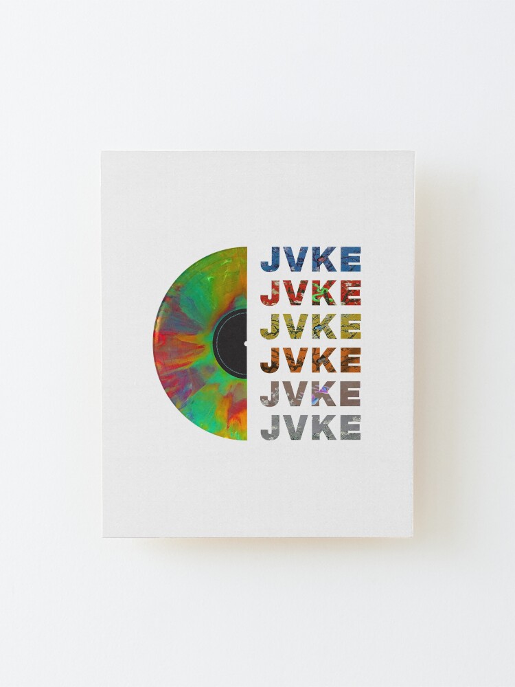 "jvke concert" Mounted Print for Sale by JuskeArt | Redbubble