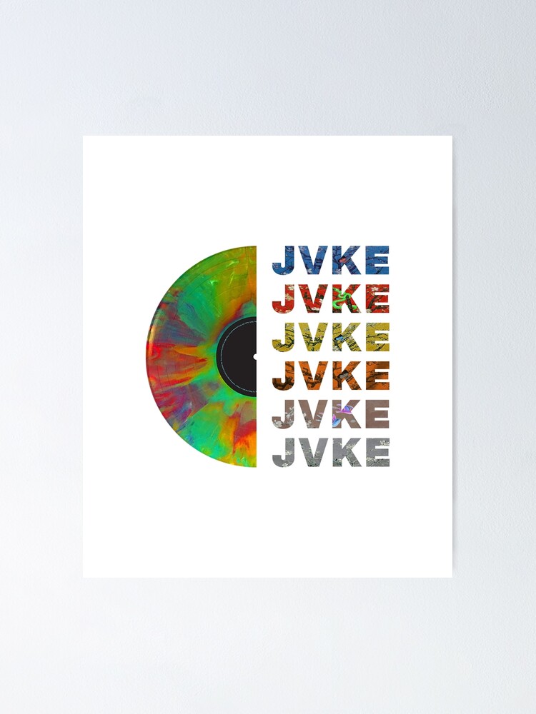 "jvke concert" Poster for Sale by JuskeArt | Redbubble