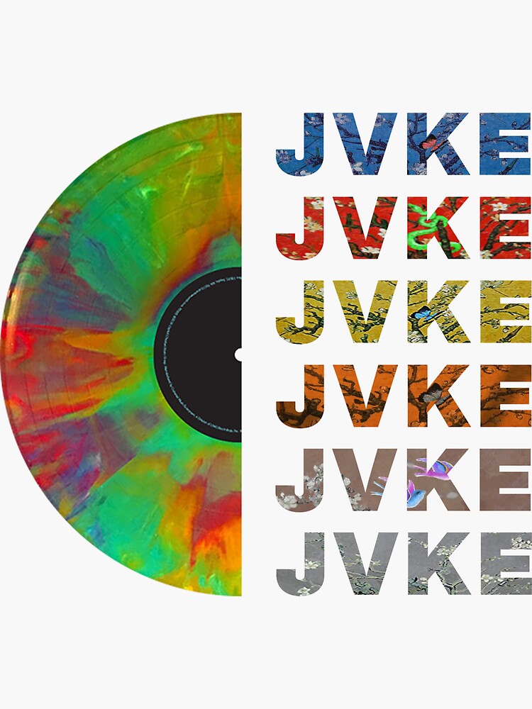 "jvke concert" Sticker for Sale by JuskeArt | Redbubble