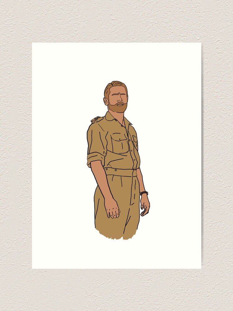 "Paddy Mayne from SAS Rogue Heroes" Art Print for Sale by Captainhuck ...