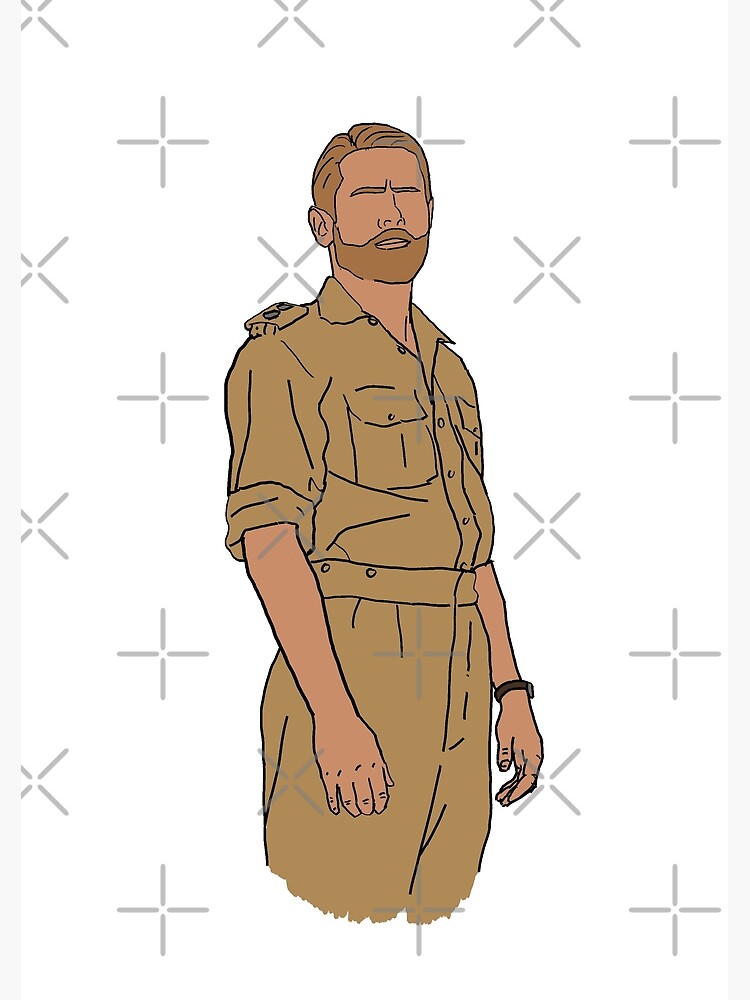 "Paddy Mayne from SAS Rogue Heroes" Art Print for Sale by Captainhuck ...