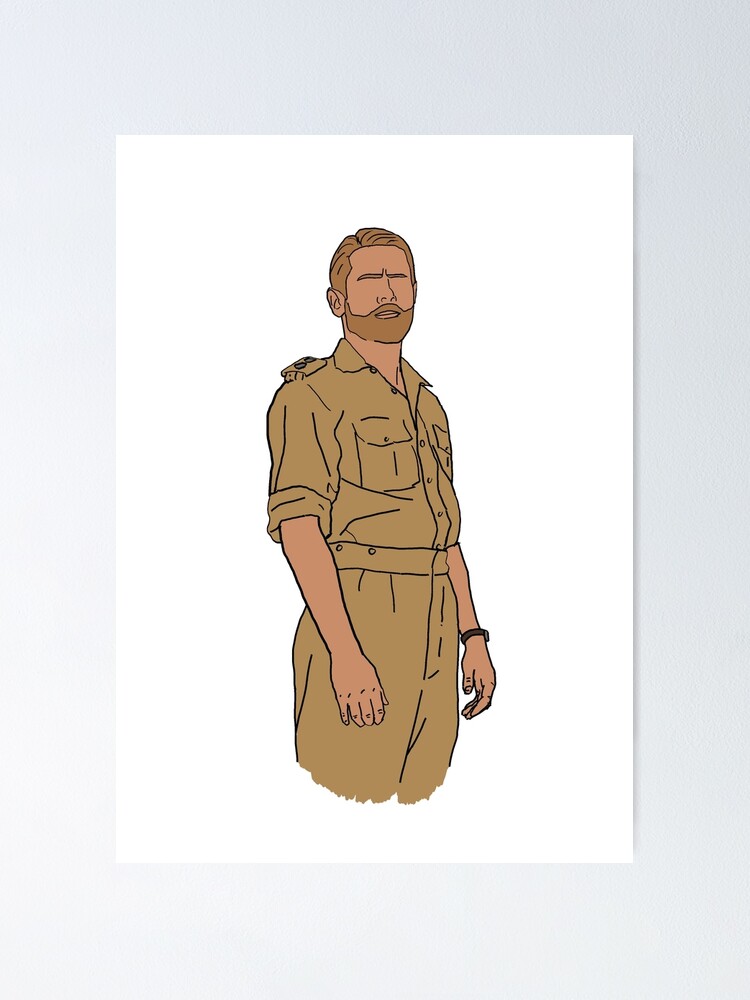"Paddy Mayne from SAS Rogue Heroes" Poster for Sale by Captainhuck ...