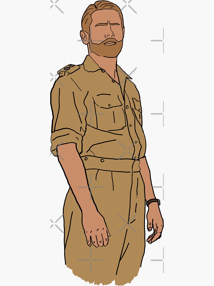 "Paddy Mayne from SAS Rogue Heroes" Sticker for Sale by Captainhuck ...