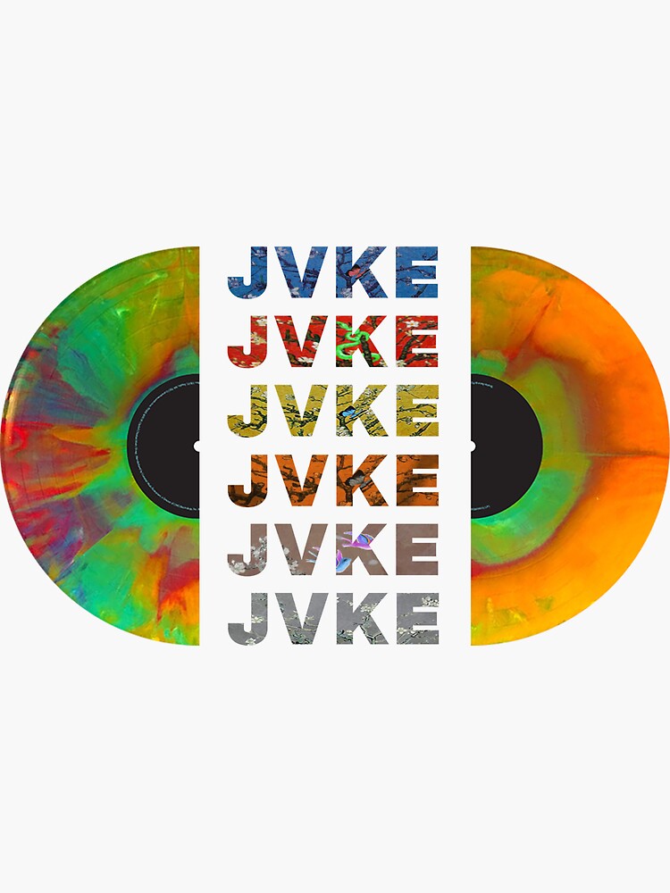 " jvke concert" Sticker for Sale by JuskeArt | Redbubble
