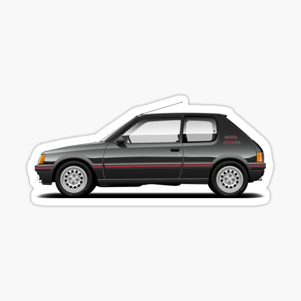 "205" Sticker by VinnyArtworks | Redbubble