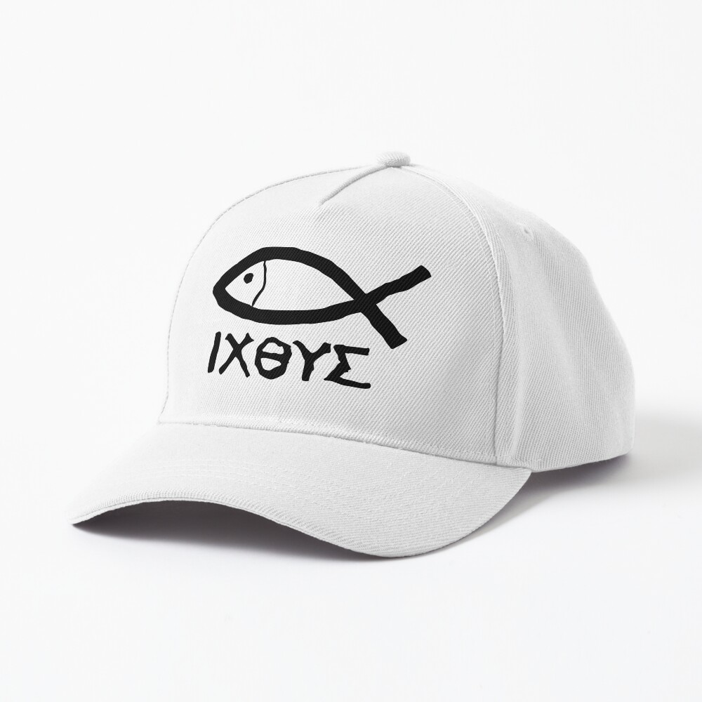 "Ichthys IXOYE Christian Fish Sticker" Poster for Sale by nikolaj1301 ...