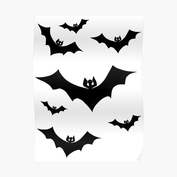 "bats" Poster for Sale by kavishk-perera | Redbubble