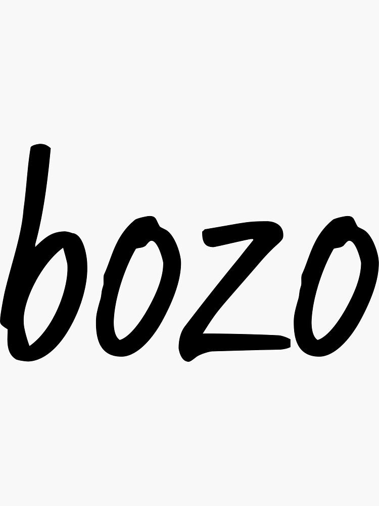 "Ruby Redfort Inspired Bozo" Sticker for Sale by stephanierogue | Redbubble