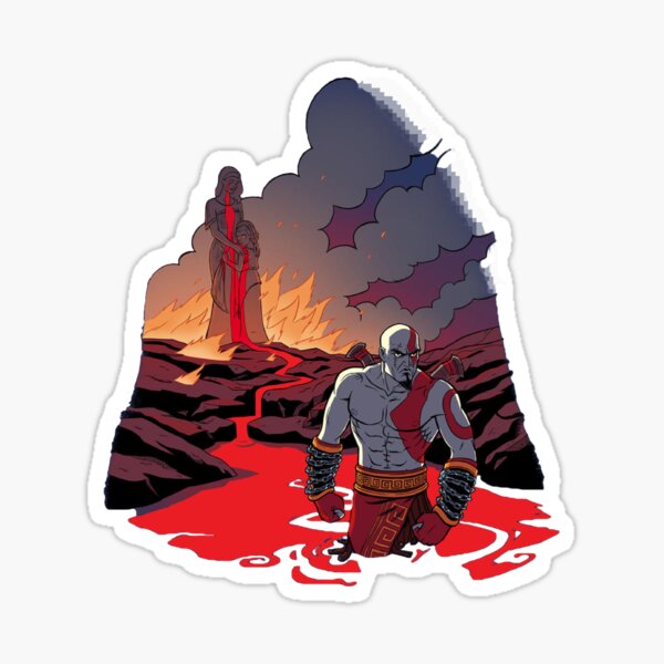 "God Of War Ragnarok " Sticker for Sale by ABZDesigner | Redbubble