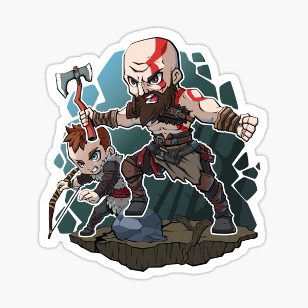 "God Of War Ragnarok " Sticker for Sale by ABZDesigner | Redbubble