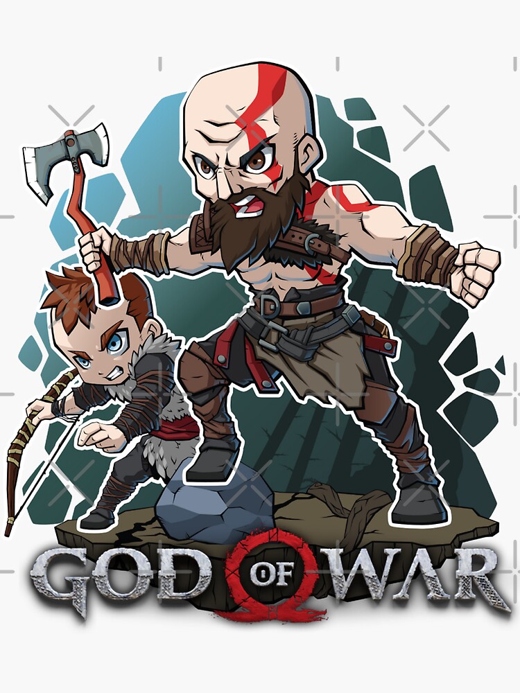 "God Of War Ragnarok " Sticker for Sale by ABZDesigner | Redbubble