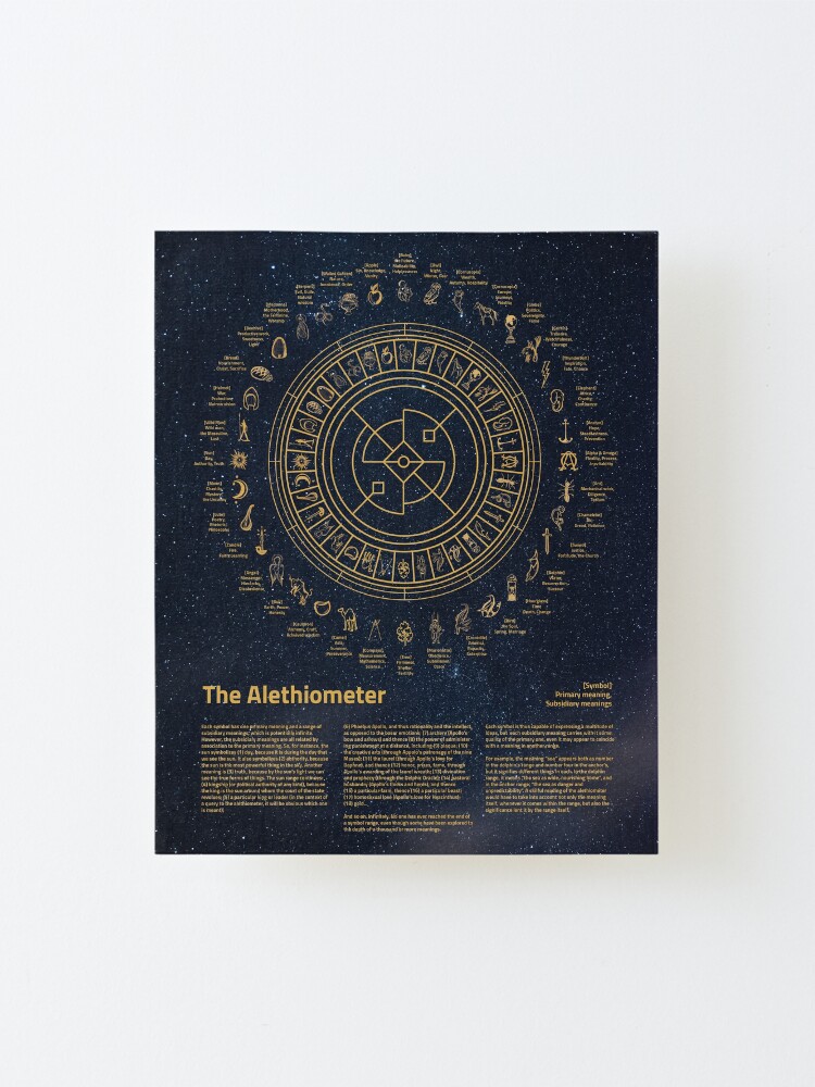 "Symbols of the Alethiometer" Mounted Print for Sale by Coloor | Redbubble