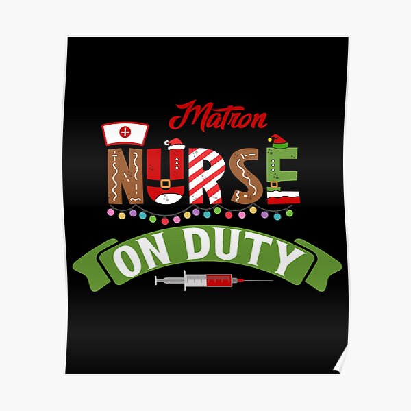 "Funny Nurse Life Christmas Pun Quote Hilarious Joke Idea Matron ...