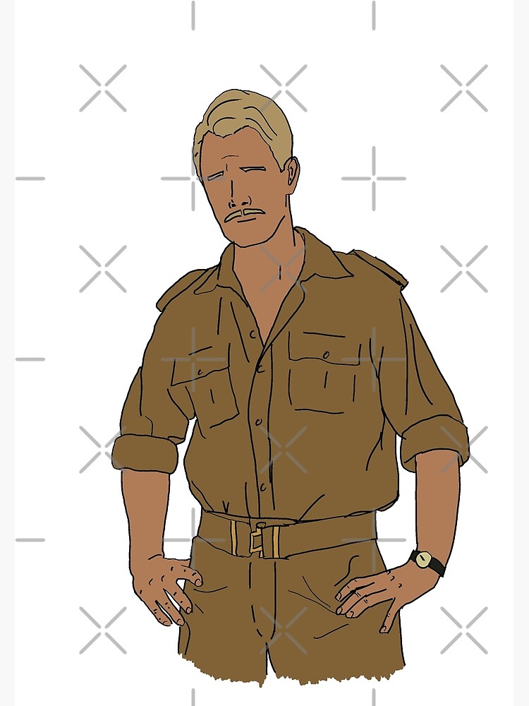 "Jock Lewis from SAS Rogue Heroes" Poster for Sale by Captainhuck ...