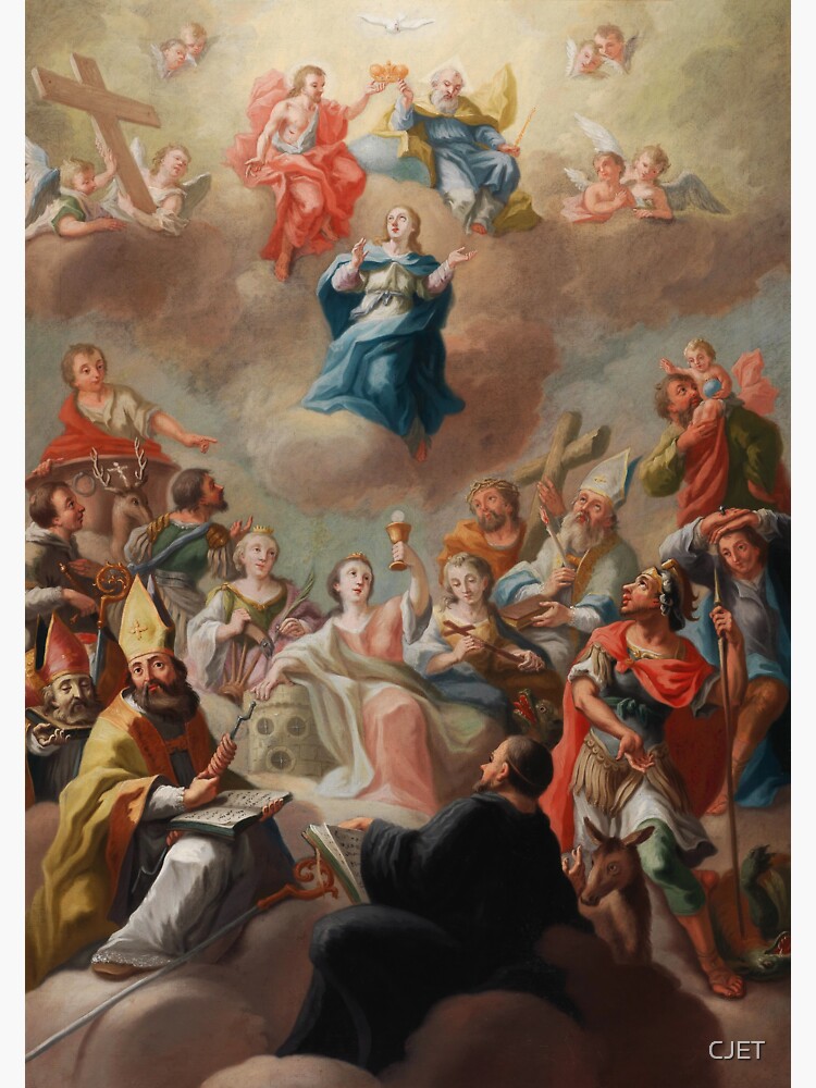 "The Fourteen Holy Helpers | Austrian Art | 18th Century Catholic Art ...