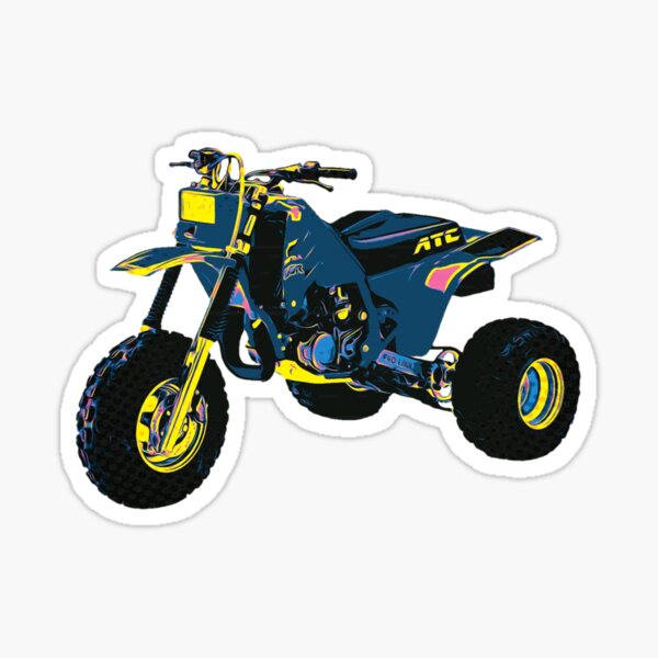 "1986 ATC 250R" Sticker for Sale by ABrightJeanie64 | Redbubble