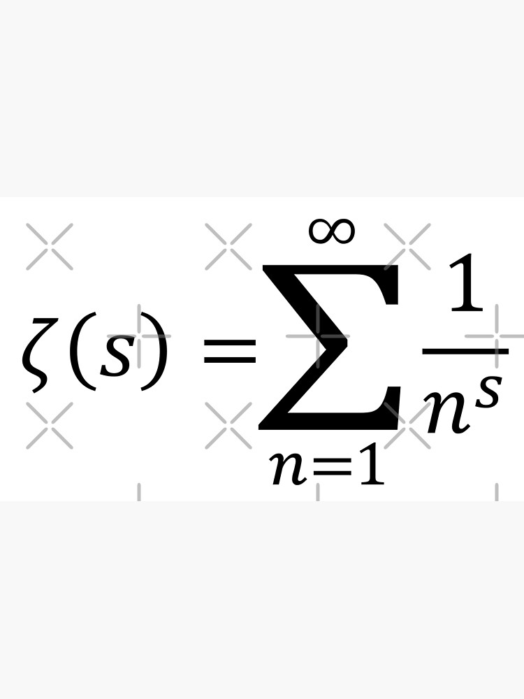 Riemann Zeta Function Poster