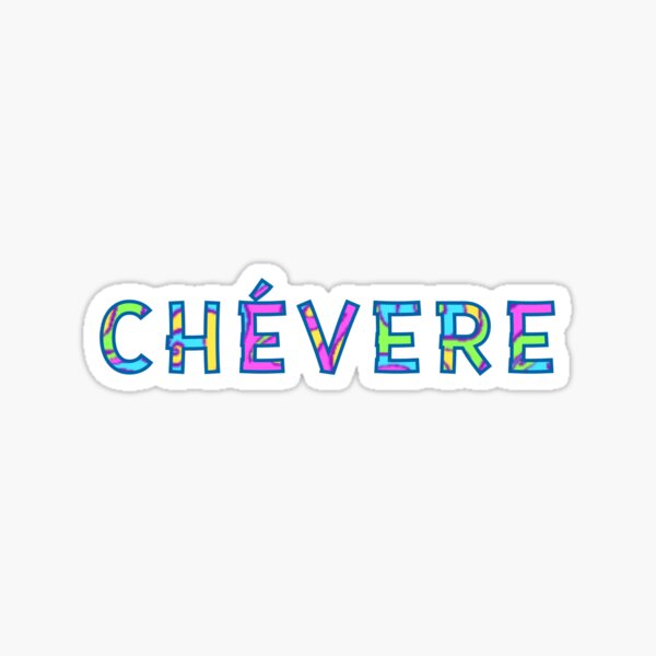 "Chevere Spanish Colorful Word" Sticker for Sale by MrEddie10 | Redbubble