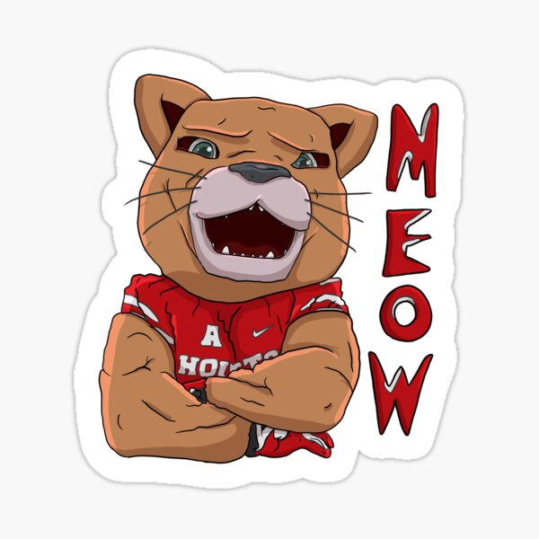 "UH Shasta Meow" Sticker for Sale by nkiergaard | Redbubble