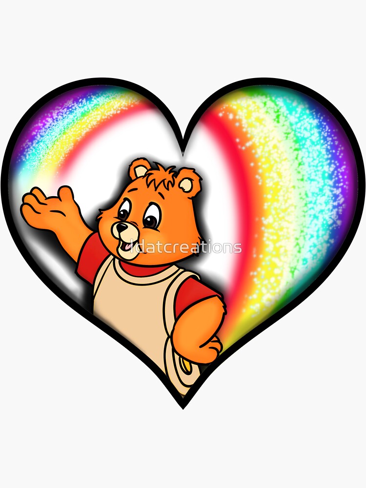 "Teddy Ruxpin" Sticker for Sale by Idatcreations | Redbubble