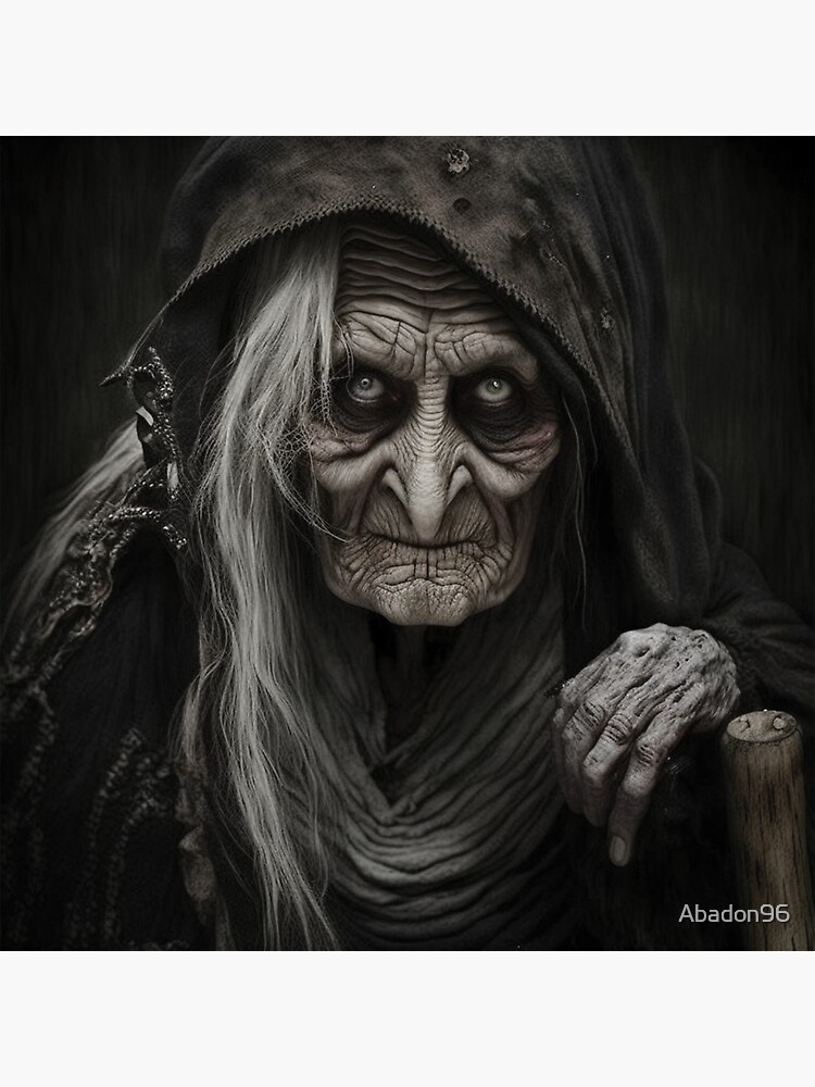 "Baba Yaga " Sticker for Sale by Abadon96 | Redbubble