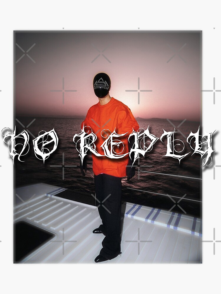 " UFO361 NO REPLY MERCH DESIGN" Sticker for Sale by AdonisDrip | Redbubble