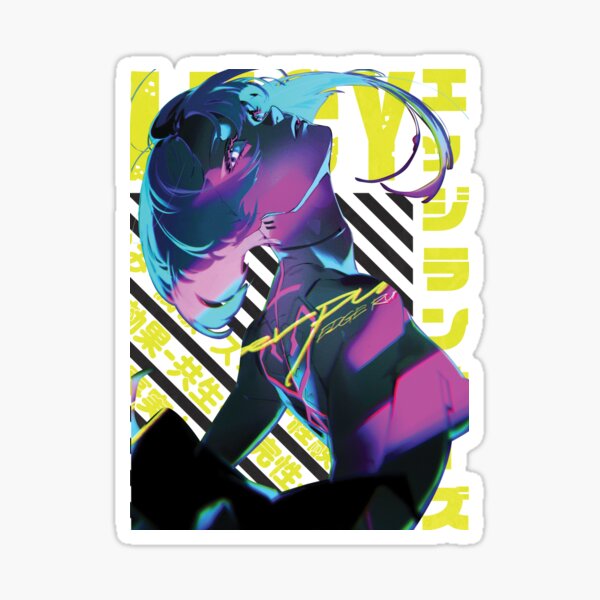 "Cyberpunk: Edgerunners - Lucy" Sticker for Sale by Recup-Tout | Redbubble