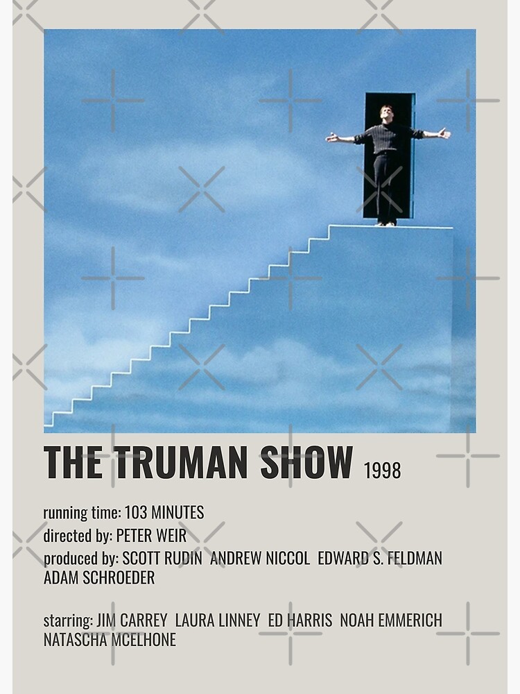 "The Truman Show (1998) - Movie" Poster for Sale by fillingwalls ...