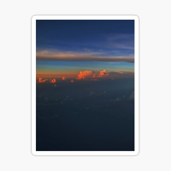 "SKY 001" Sticker for Sale by MISTYVISIONS | Redbubble