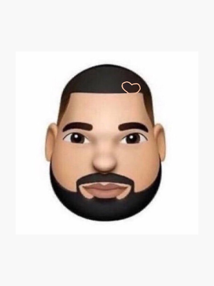 "BBL Certified Lover Boy Drake Emoji Meme" Sticker for Sale by ...