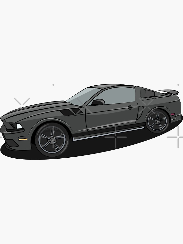 "Mustang Design for all the car lovers!" Sticker for Sale by kuna-the ...