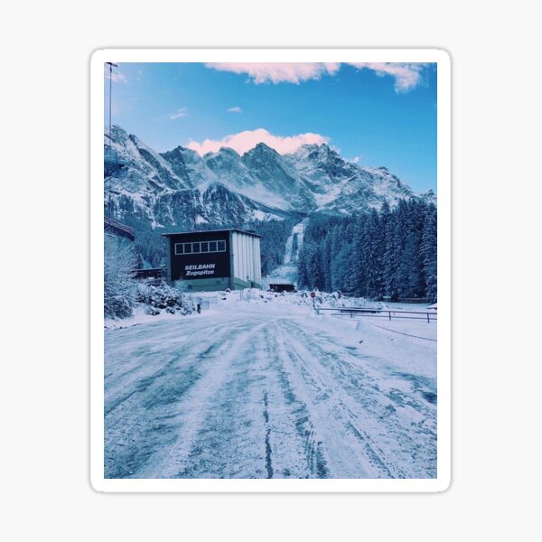 "The alps" Sticker for Sale by kimfaz12 | Redbubble