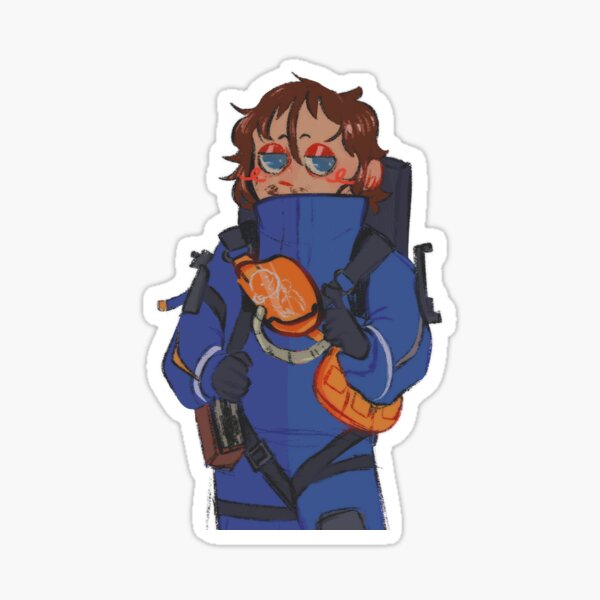 "Death stranding || Sam bridges " Sticker for Sale by Rowbiealien ...