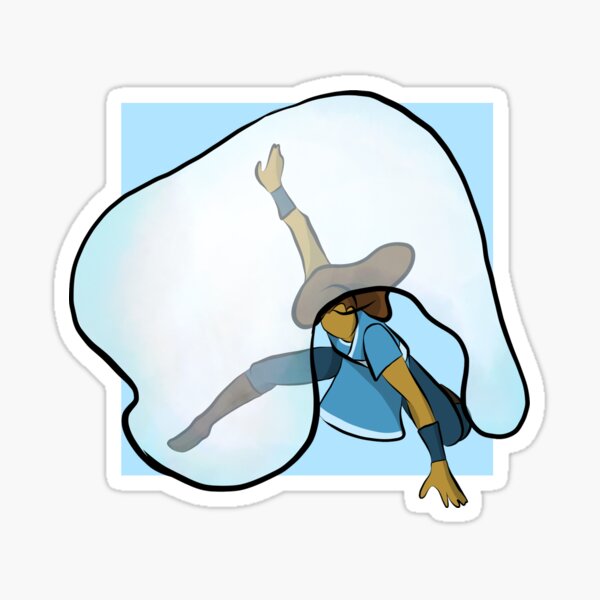 "Veil of Mist (Katara Waterbender Series)" Sticker for Sale by pjko ...