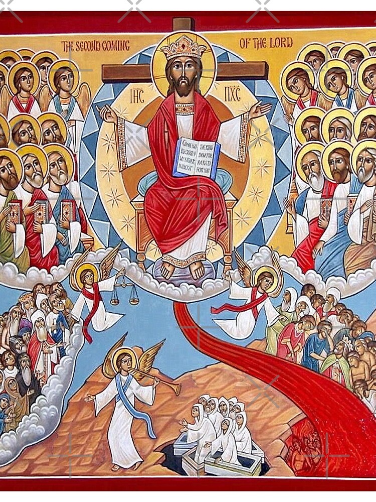 "The Kingdom of Heaven Coptic Egyptian Art" Scarf for Sale by ...