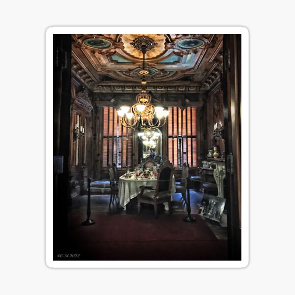 "Dining Hall- Victoria Mansion" Sticker for Sale by SnapShot2015 ...