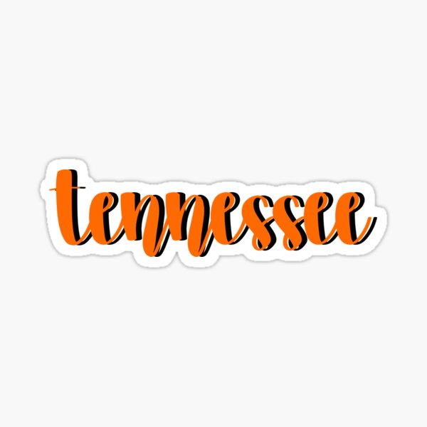 "tennessee cute & girly" Sticker for Sale by whatalittlenerd | Redbubble