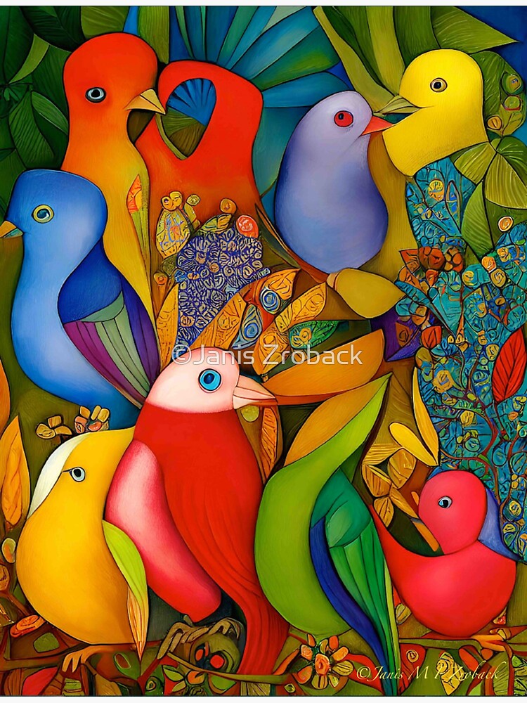 "The Meeting" Sticker for Sale by paintability | Redbubble