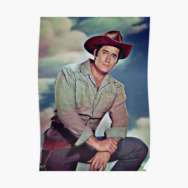 "Clint Walker " Poster for Sale by Aniatom | Redbubble