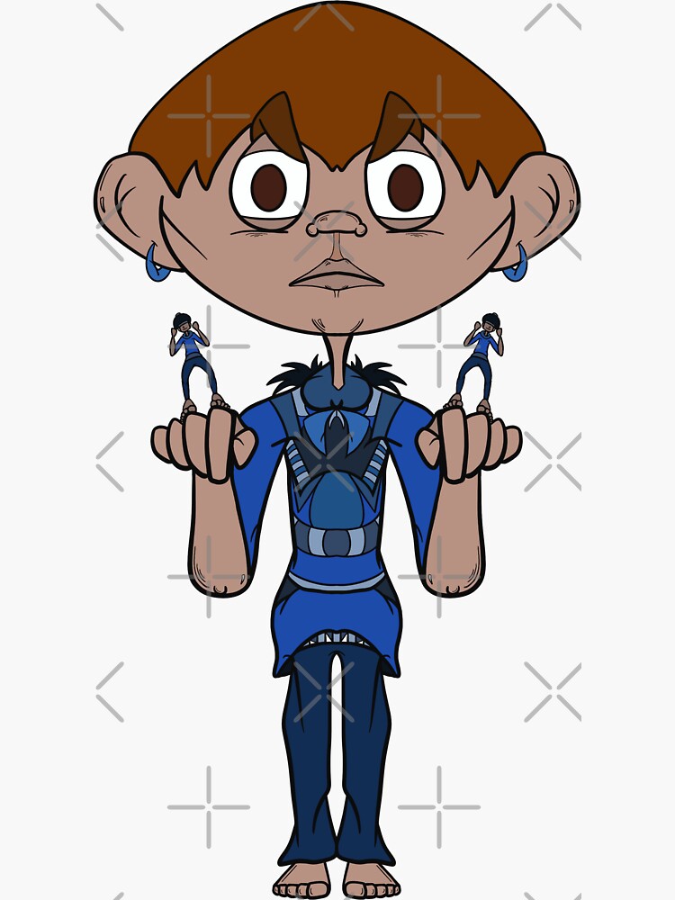 "Angry and Co - Wild State - All Blue" Sticker for Sale by ...