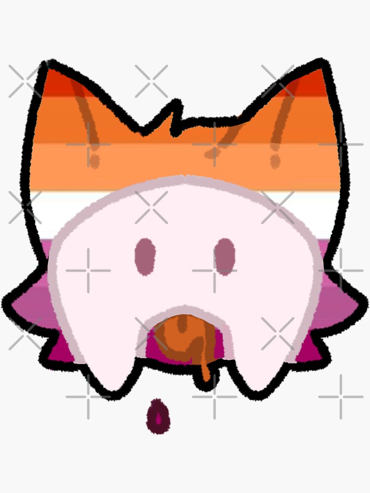 "Slime pup " Sticker for Sale by WillowTheCat- | Redbubble