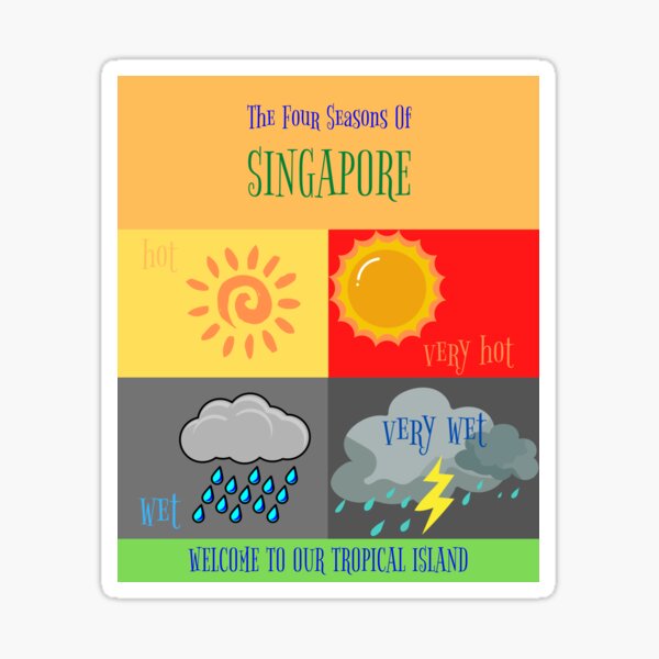 "Four Seasons" Sticker for Sale by seriyusink69 | Redbubble
