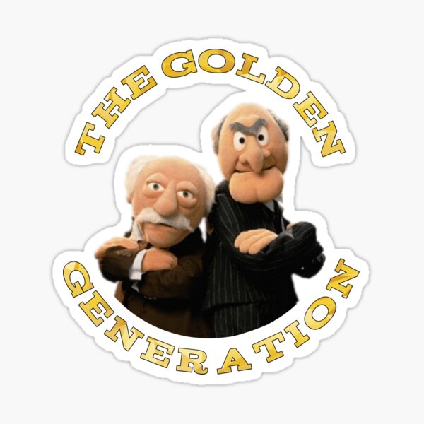 "Statler and Waldorf " Sticker for Sale by World-art-4-u | Redbubble