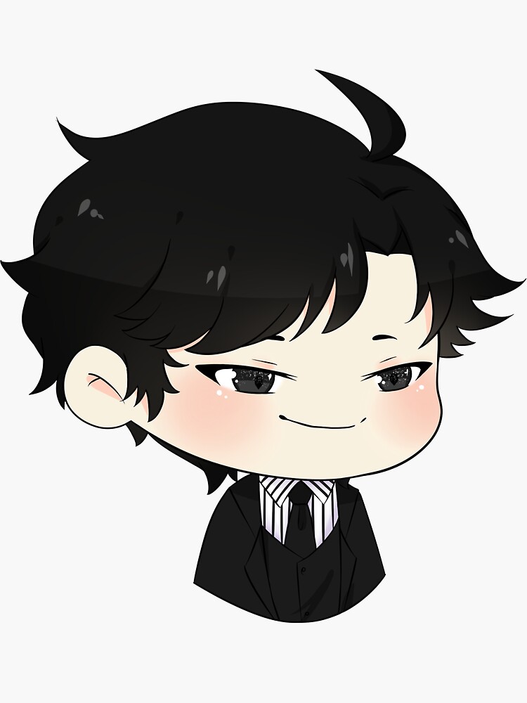 "Jumin Han Chibi 1" Sticker for Sale by Ishae | Redbubble