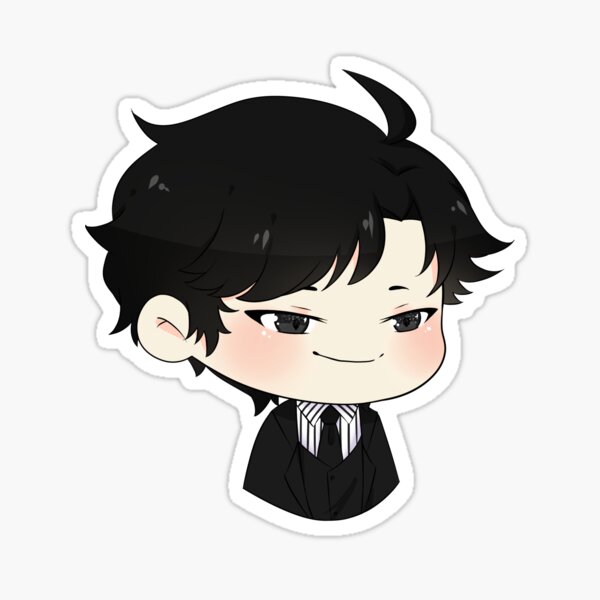 "Jumin Han Chibi 1" Sticker for Sale by Ishae | Redbubble