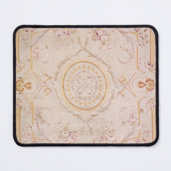 "Antique French Aubusson Rug Print" Mouse Pad for Sale by Vicky Brago ...