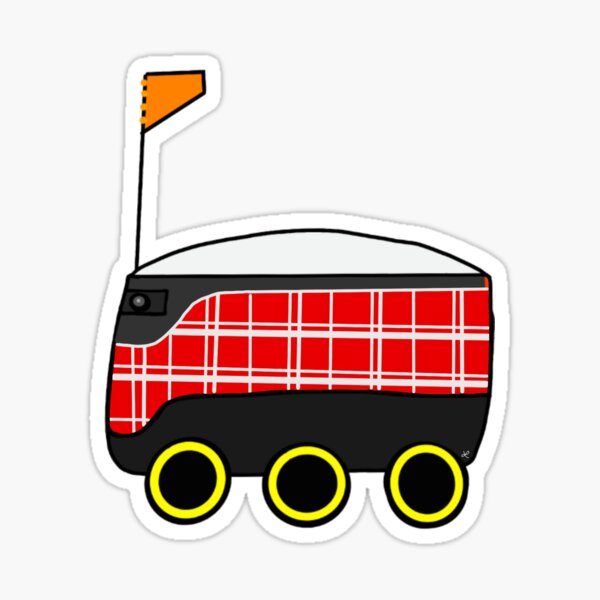 "UC Starship Bot" Sticker for Sale by lcrispy23 | Redbubble