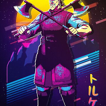 "Vinland Saga - Thorkell" Essential T-Shirt for Sale by 80sRetroArt ...