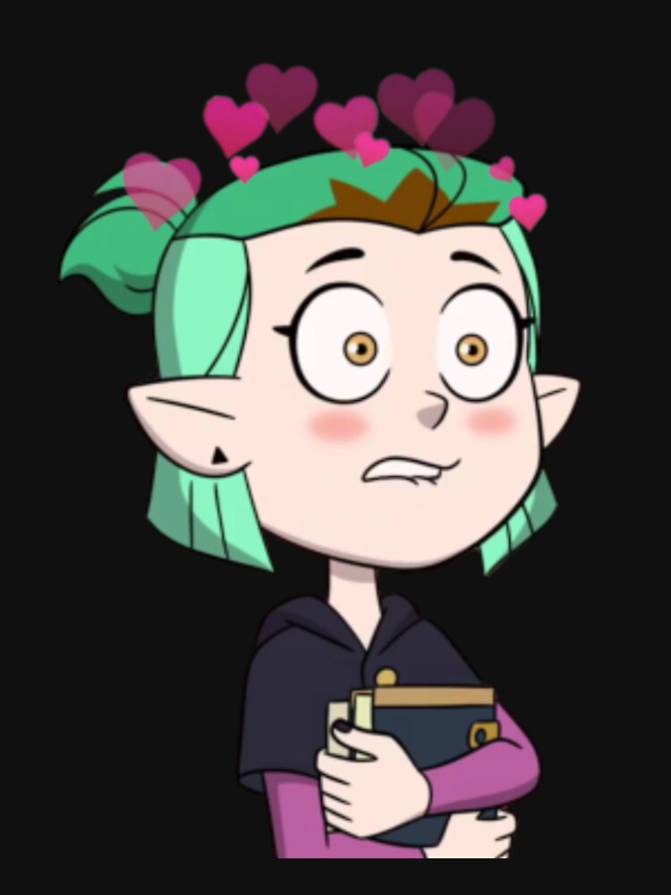 "amity blight blushing the owl house " T-shirt for Sale by OrinMiller ...